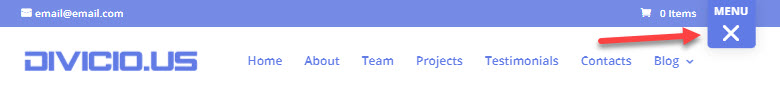 How To Show/Hide Divi Navigation Bar On Click - Divicio.us